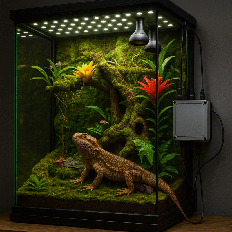 Smart Reptile Terrarium Control System - GOcontroll
